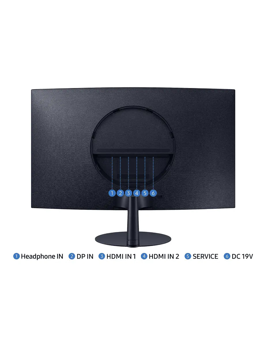 SAMSUNG 27-Inch S39C Series FHD Curved Gaming Monitor, 75Hz, AMD FreeS