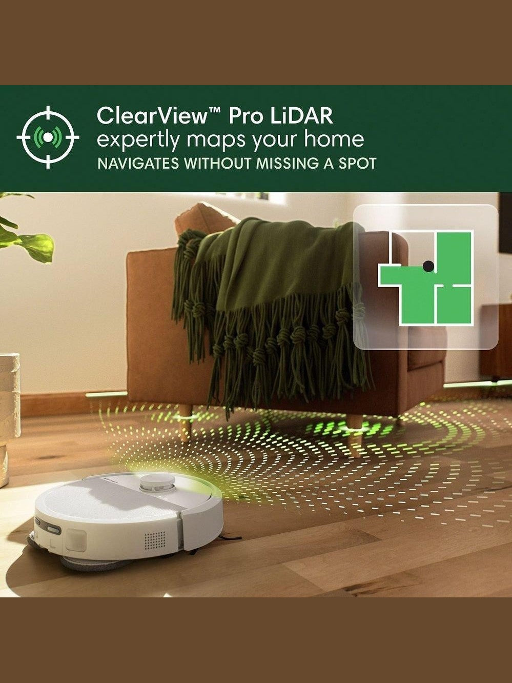 NEW iRobot Roomba Plus 505 Combo Vacuum & Mop w/ AutoWash Dock - White